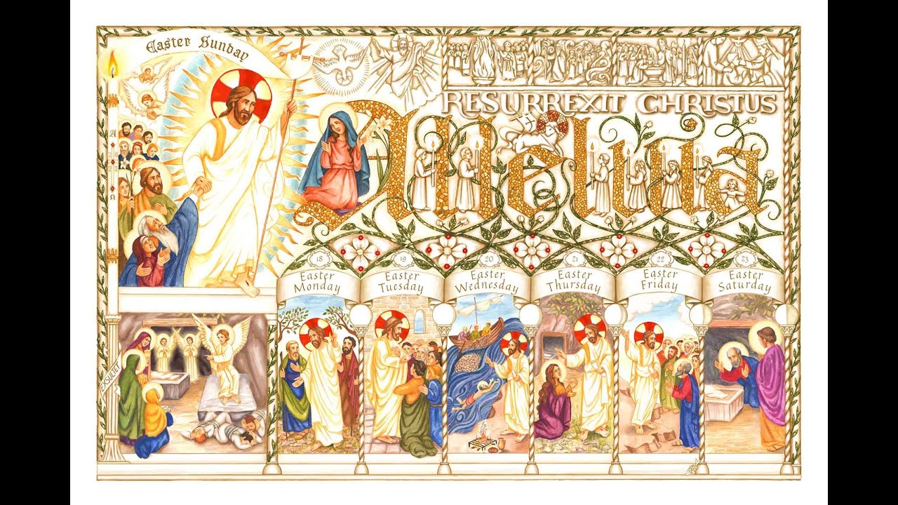 Part 1 of the Illustrated Easter Calendar, a walkthrough - YouTube