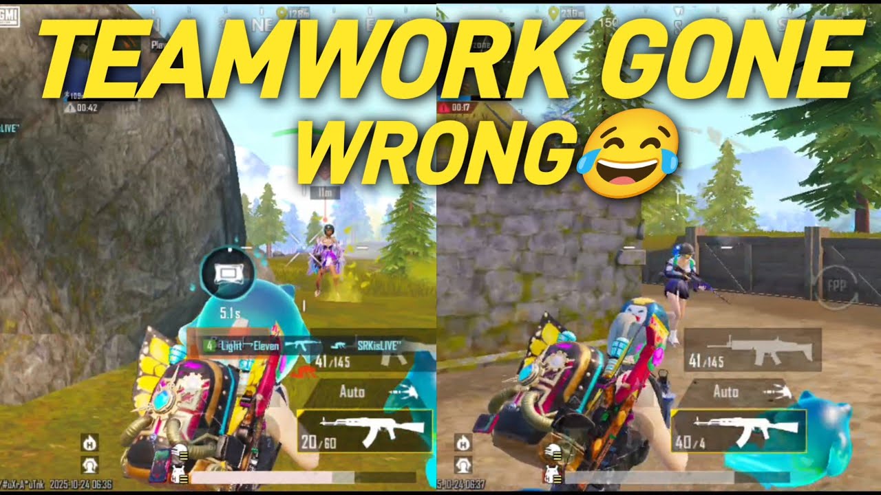 Teamwork Gone Wrong 🤦‍♂️ | BGMI Funny Squad Moments - YouTube