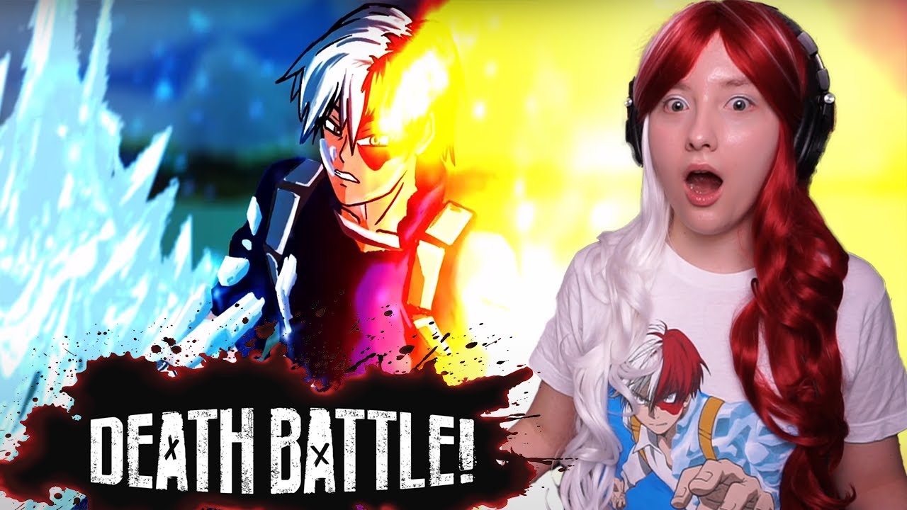 Zuko VS Shoto Todoroki Death Battle Reaction (Avatar VS My Hero ...