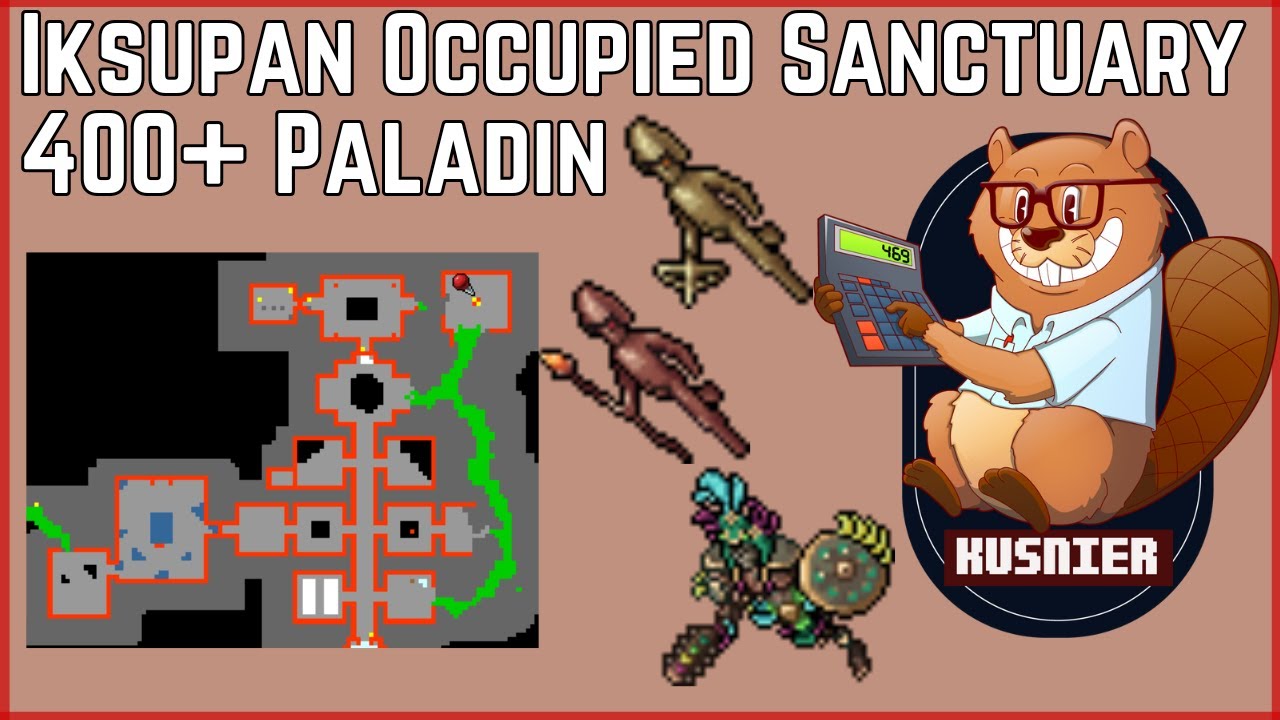 Iksupan Occupied Sanctuary | 400+ Paladin | Tibia - YouTube