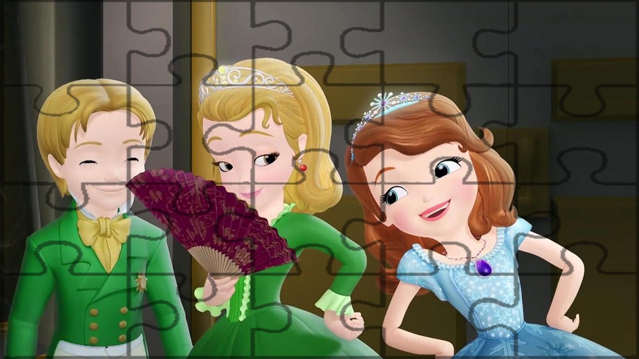 The First Once Upon A Princess | Sofia The First | Puzzle Games for ...