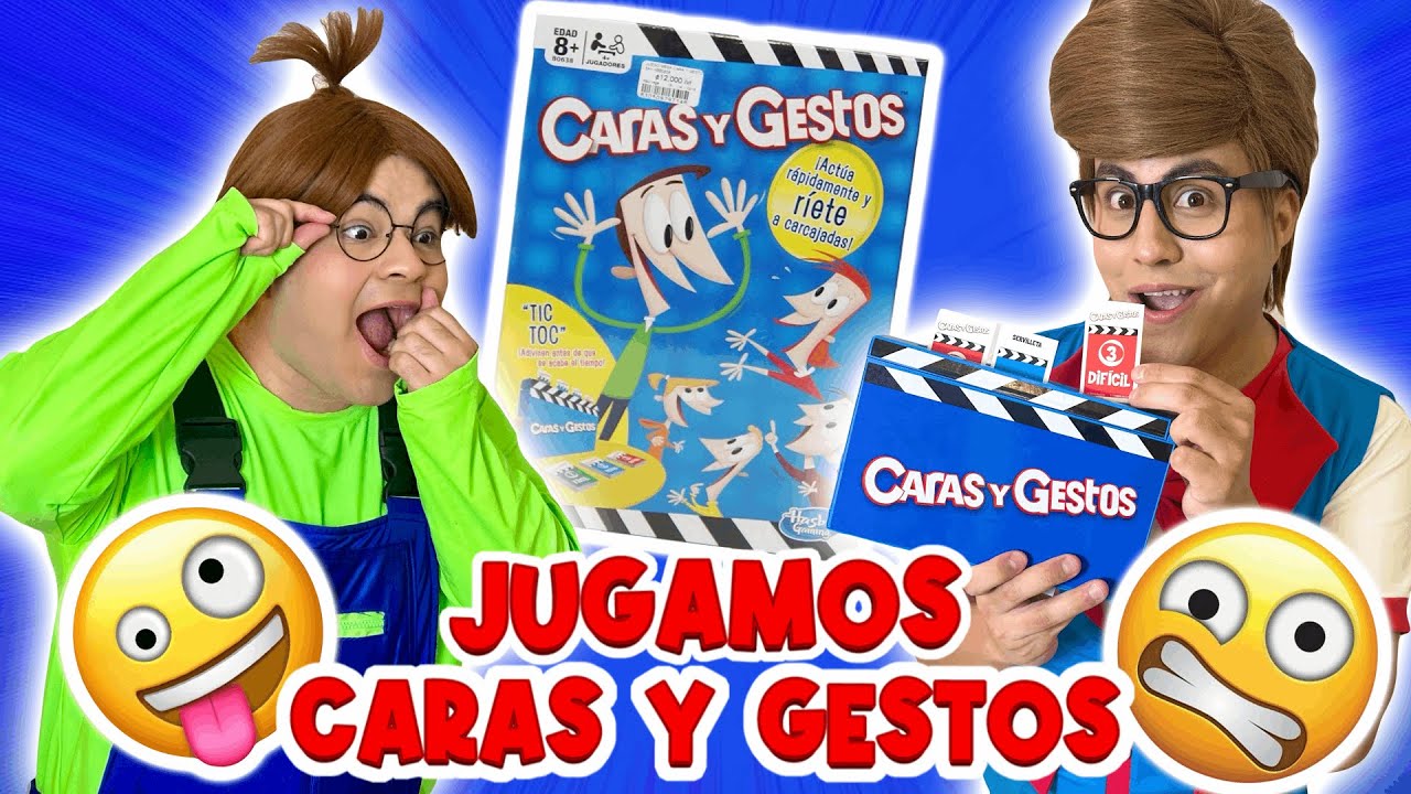 Jugamos Caras y Gestos | Meme hace trampa | El Compañero gana el juego ...