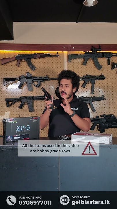 🔫 XYL Python 357 Brown Handle Toy Gel Blaster and XYL ZP-5 Gel Ball Toy ...