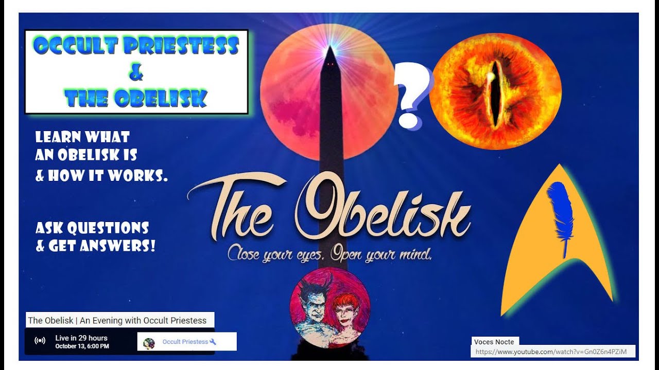 The Obelisk | An Evening with Occult Priestess - YouTube