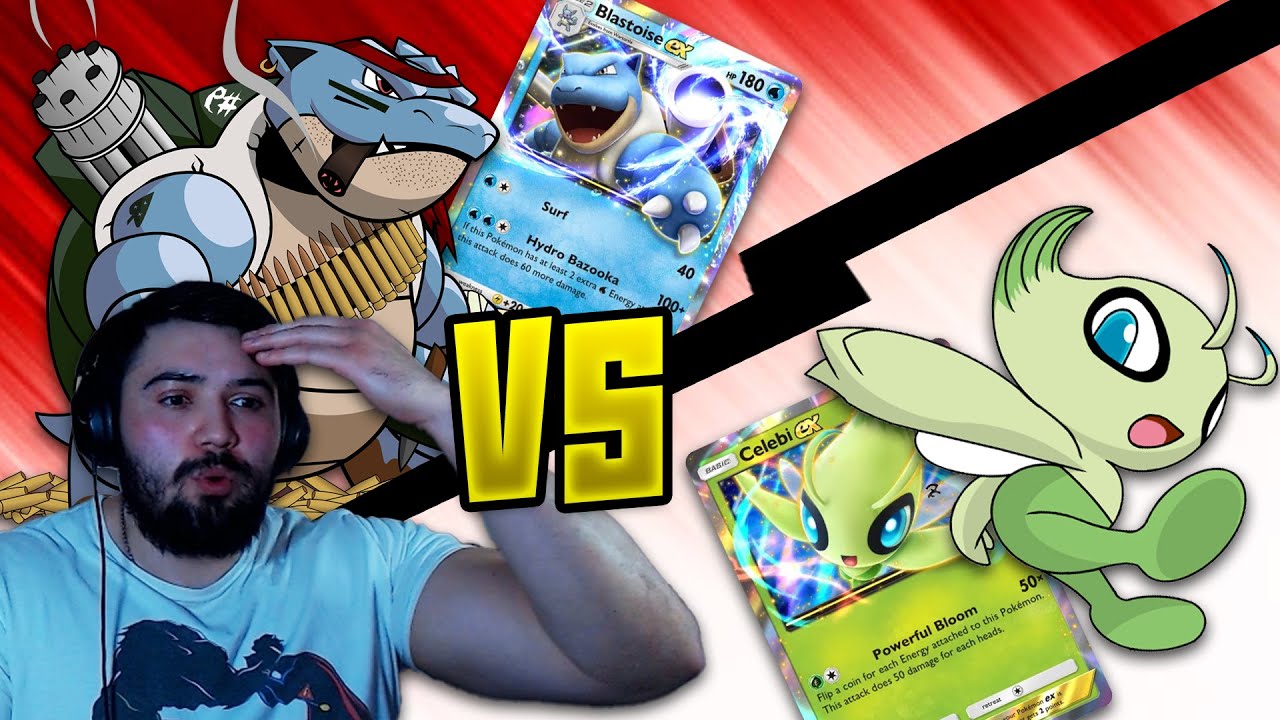 BLASTOISE THE ONE POKEMON ARMY! | Blastoise deck vs Celebi deck ...