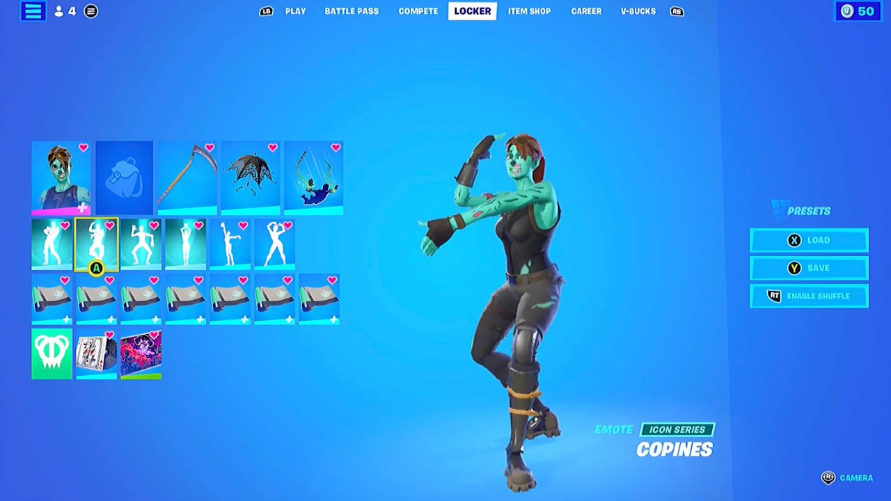 Copines Fortnite Emote (Old Version) Perfect Loops for 4 Minutes! - YouTube