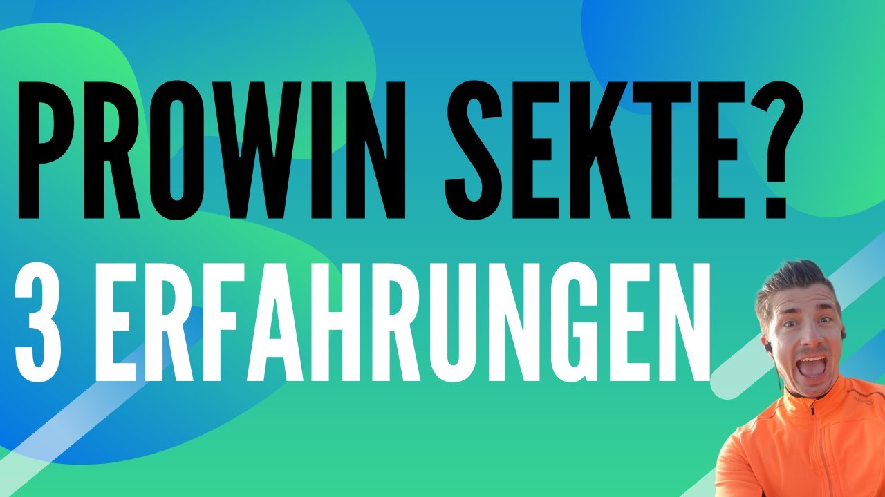 Ist Prowin eine Sekte? Wie seriös (unseriös) ist Prowin wirklich? - YouTube