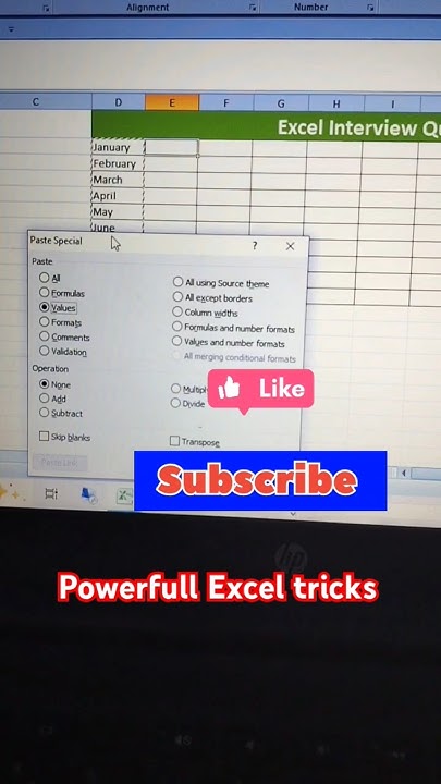 Powerfull excel tricks। #shorts।#short ,#exceltricks #viralvideo #exceltips - YouTube