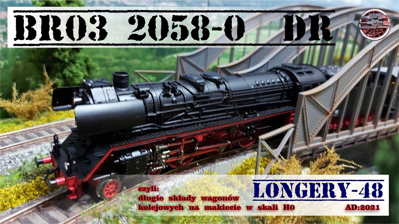 BR03 2058-0 DR PIKO-50112 (Longery-48) - YouTube