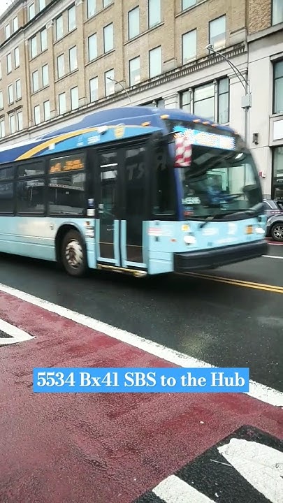 #MTA NYC BUS: 5534 Bx41 SBS @ Webster Ave & Fordham Rd #nycbus #youtubeshorts #music #thebronx ...