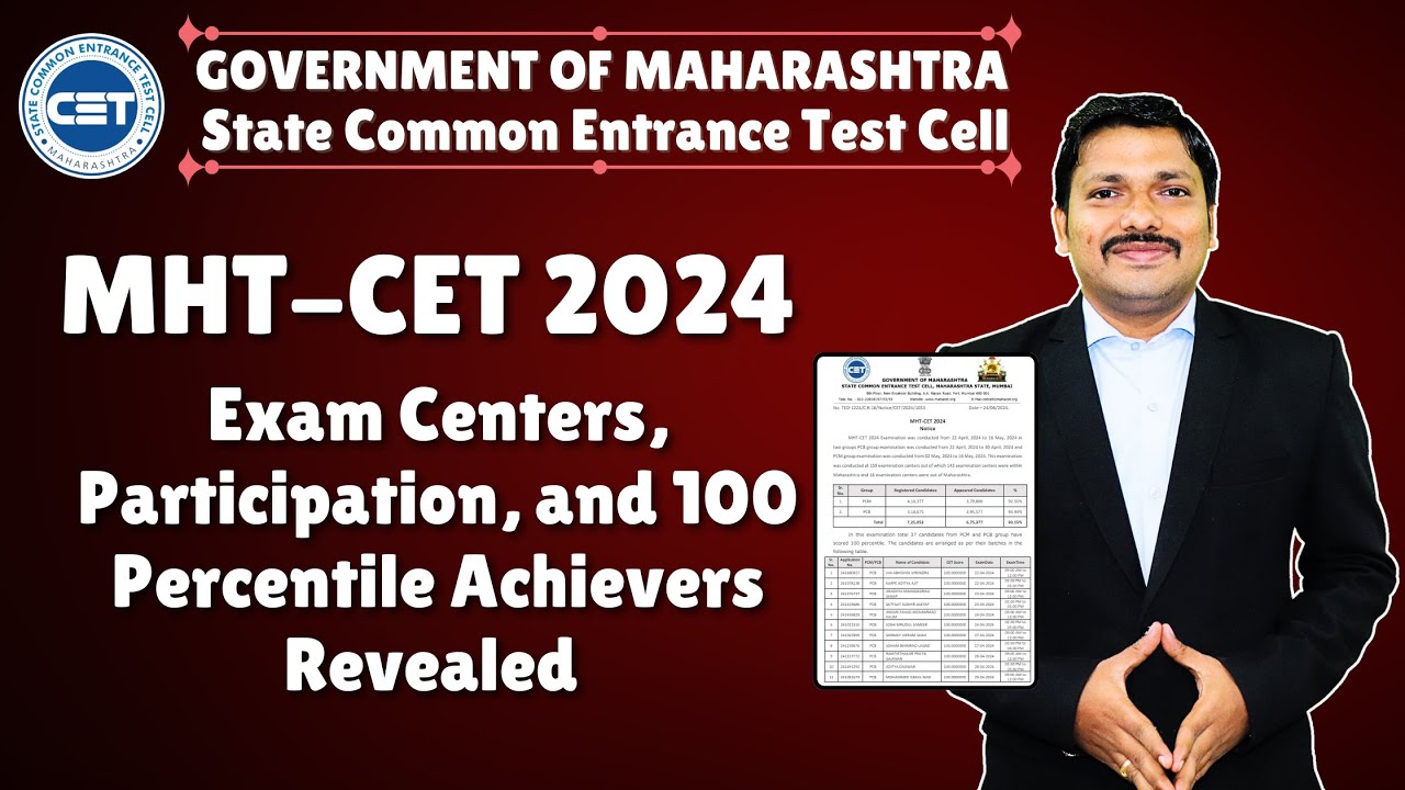 NEW UPDATE ON MHT-CET 2024 BY STATE CET CELL ON 25 JUNE 2024 | आओ जाने ...