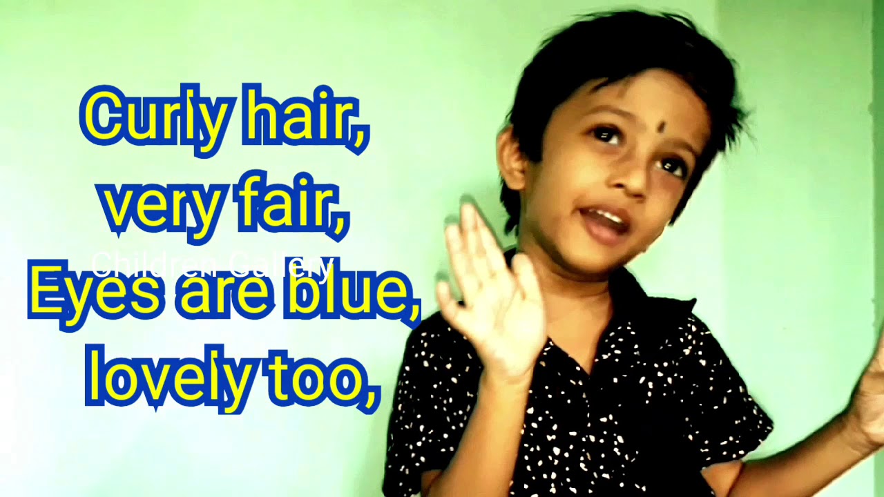 Chubby cheeks, dimple chin nursery rhyme for kids - YouTube