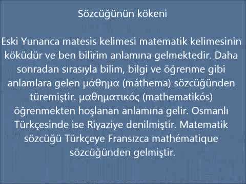 Matematik ile ilgili kısa film