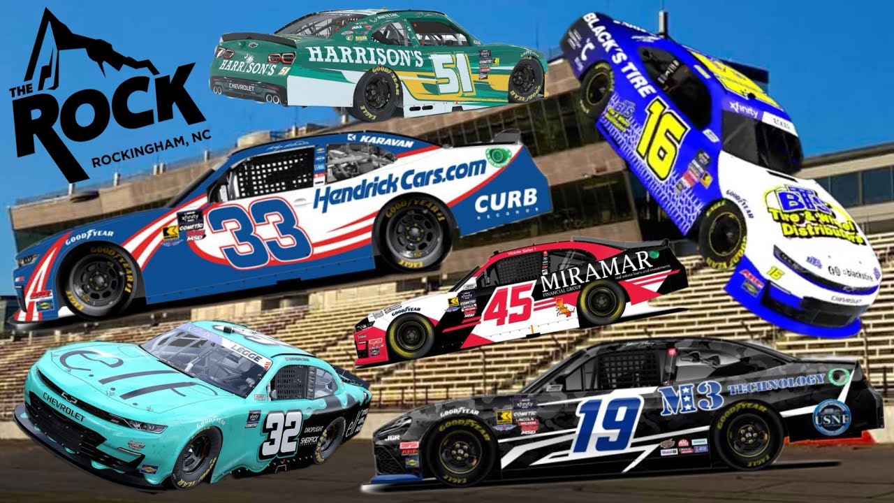 NASCAR Xfinity Series 2025 Rockingham Paint Scheme Preview - YouTube