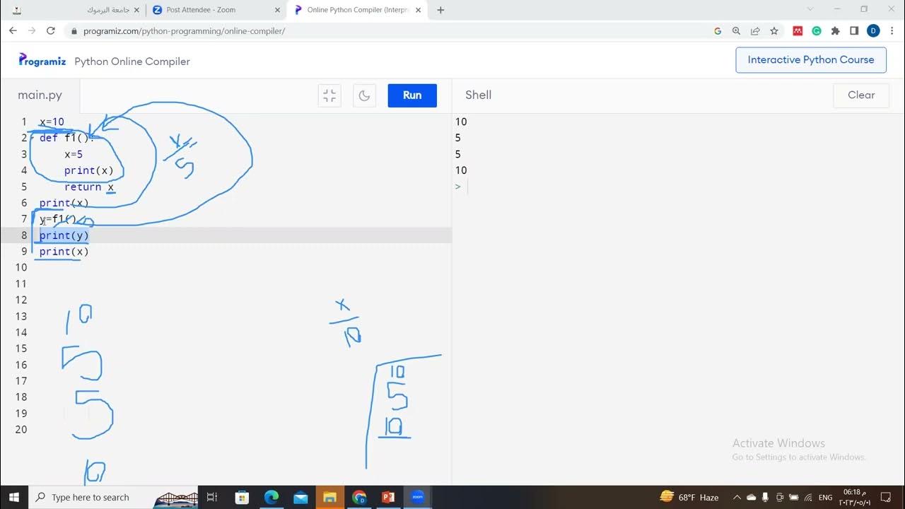 CS-110 lecture 14 (Chapter 4) part3 1/5/2023 - YouTube