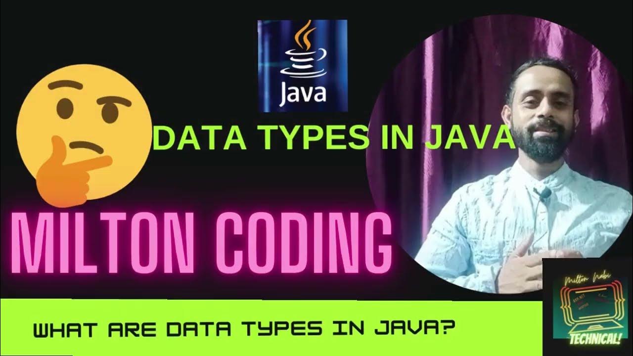 Java Tutorial: Variables and Data Types in Java Programming || What is ...