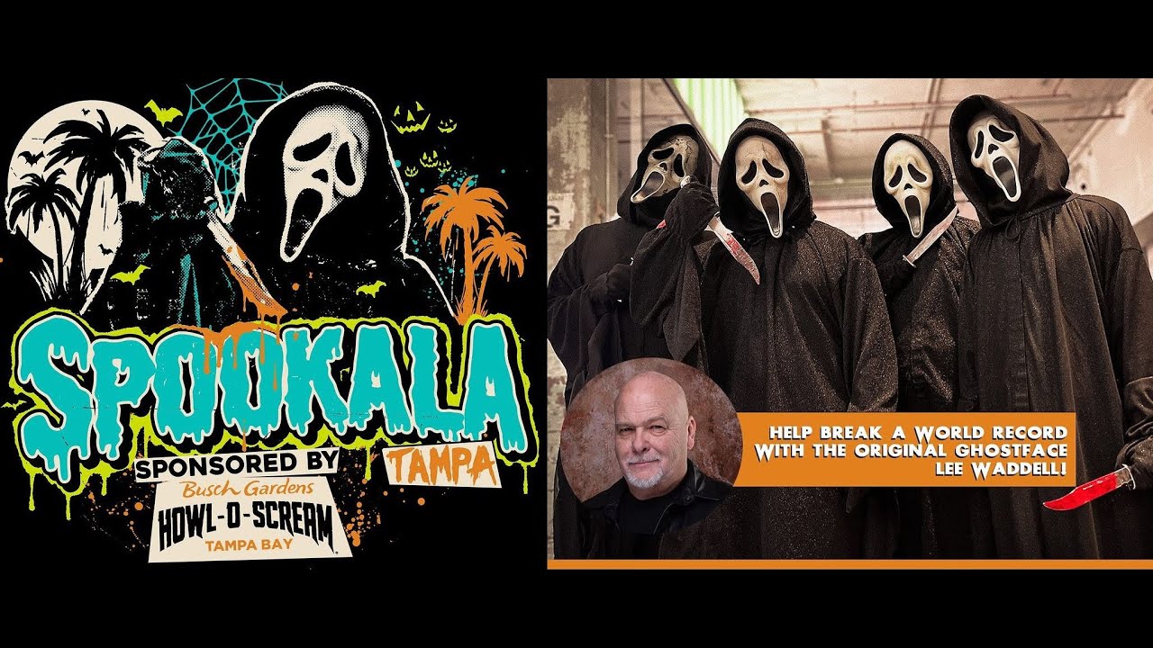 Scream Panel @ Spookala 7 Oct 2023 Plus GhostFace World Record Attempt ...
