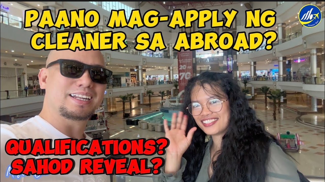 Paano Mag-apply ng Cleaner sa Abroad? - YouTube
