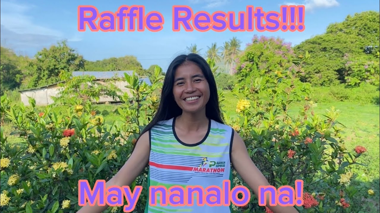 Raffle Results! May nanalo na! | Island Girl TV | Raffle | Palawan ...
