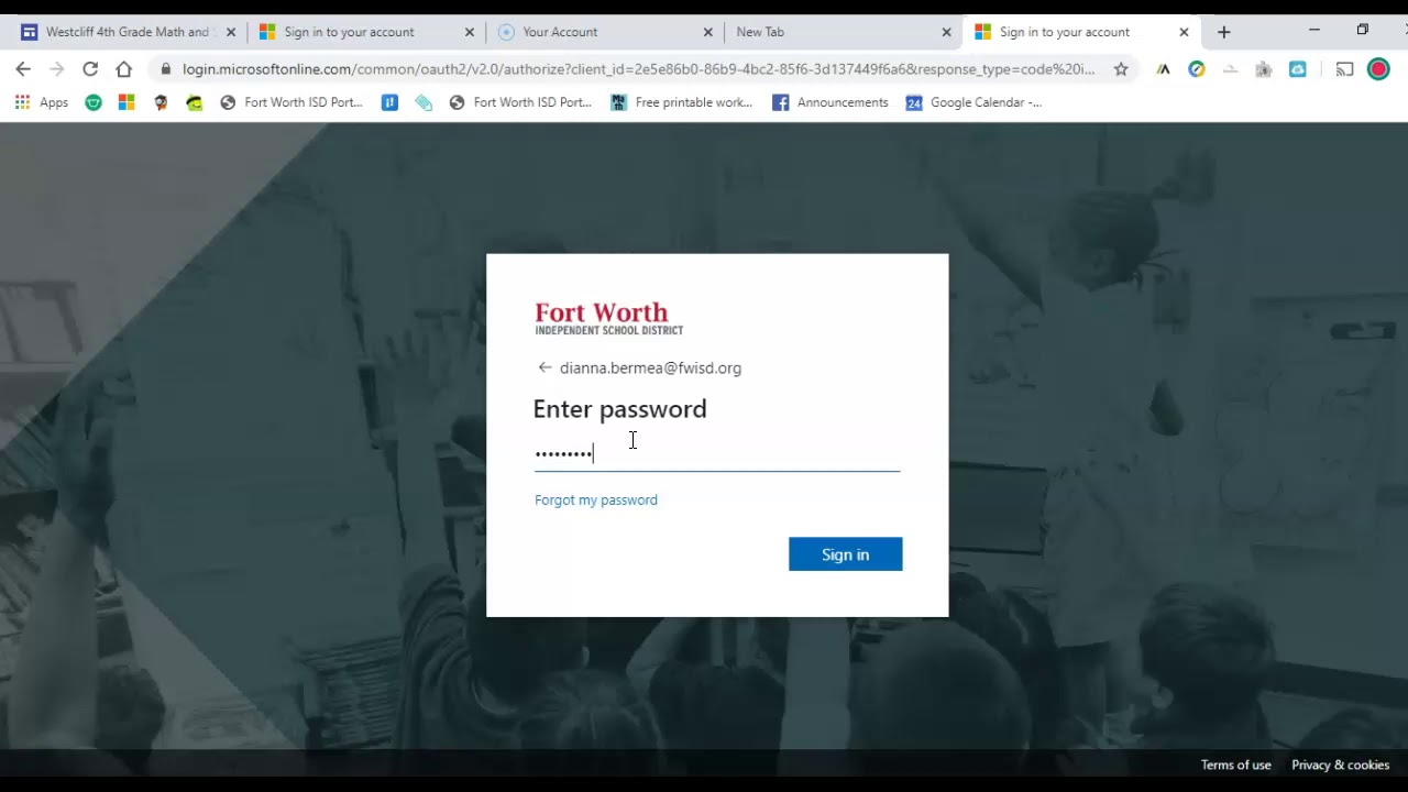 How to Access my FWISD portal - YouTube