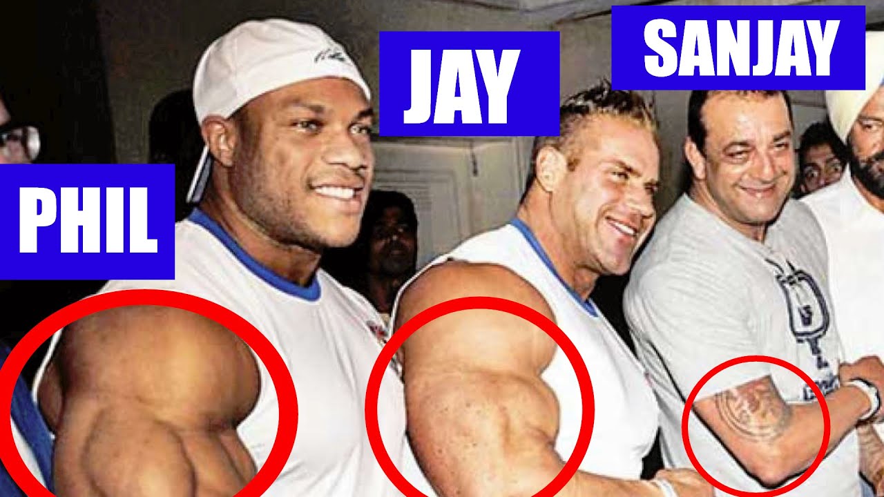 The Time When Sanjay Dutt Met Phil Heath & Jay Cutler - YouTube