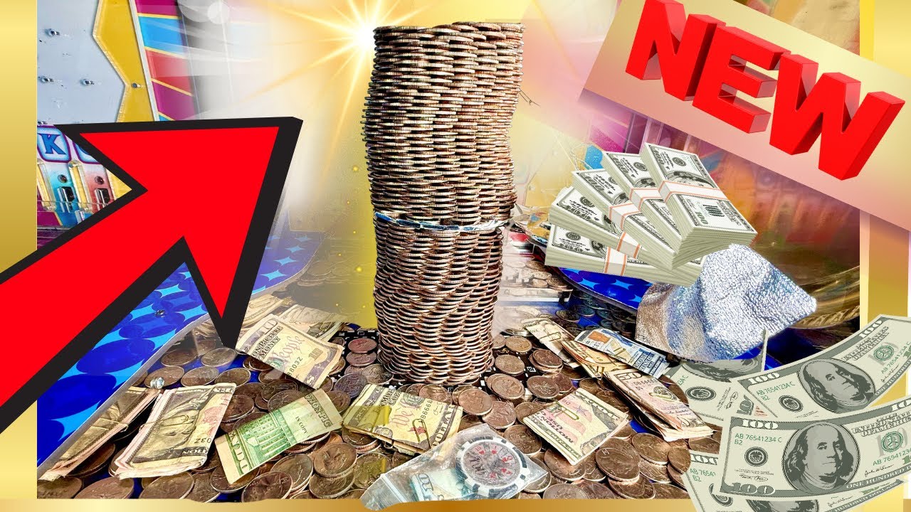 Coin Pushers are Fun! High Stakes Coin Pushers are even More Fun!!!😮 ...