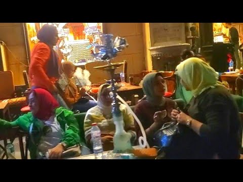 Muslim women smoking hookahs and shisha late hours past midnight..not a repressed culture 🧡👐🤗