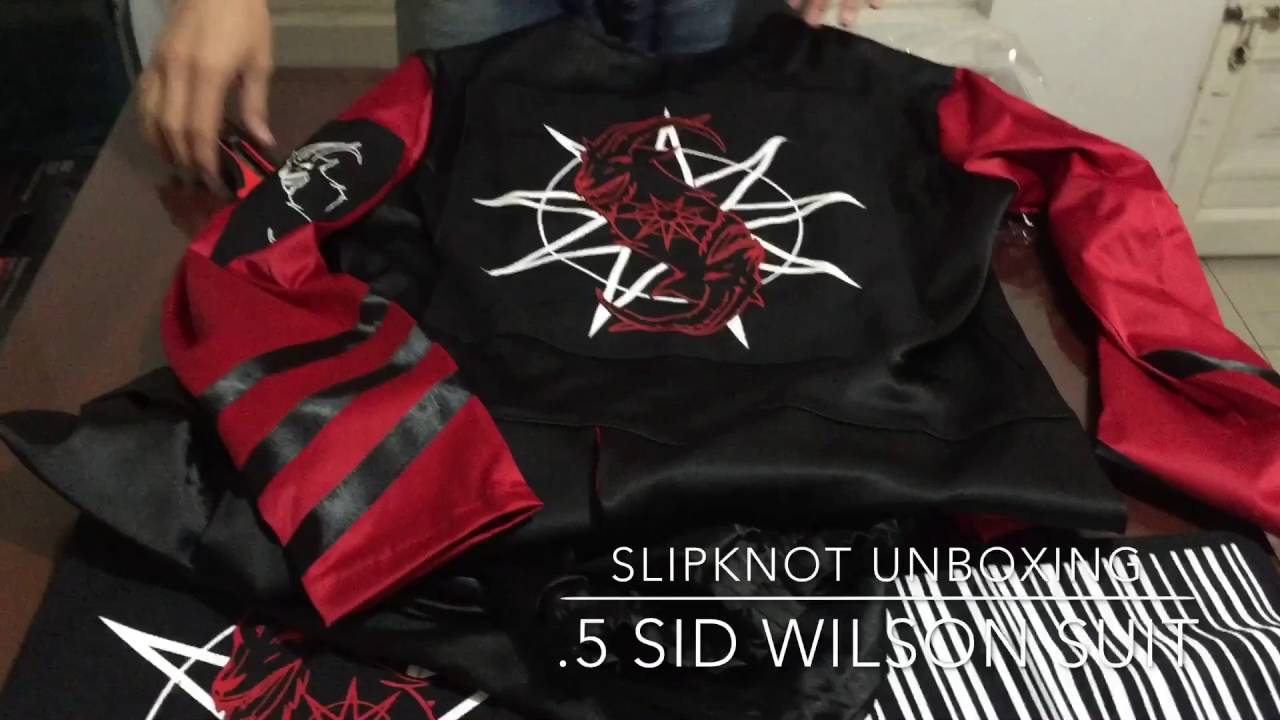 Slipknot unboxing: .5 Sid Wilson Suit - YouTube