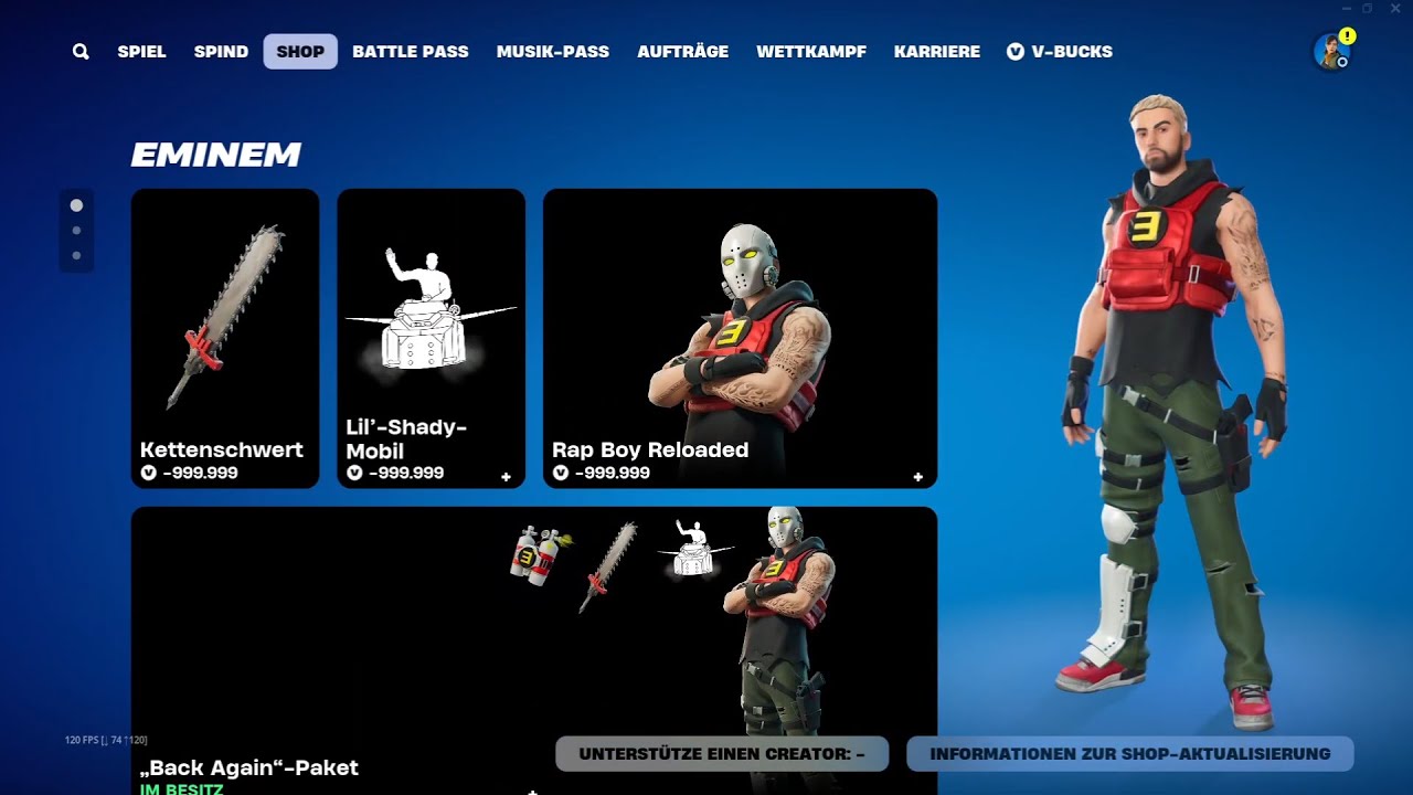 Eminem Reloaded Shop Preview! - YouTube