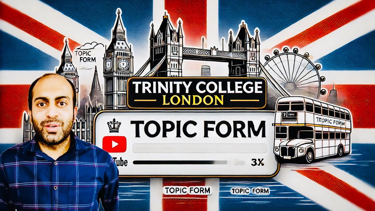 Trinity College B1 English Test For ILR/ Citizenship 2025 | Topic Form ...