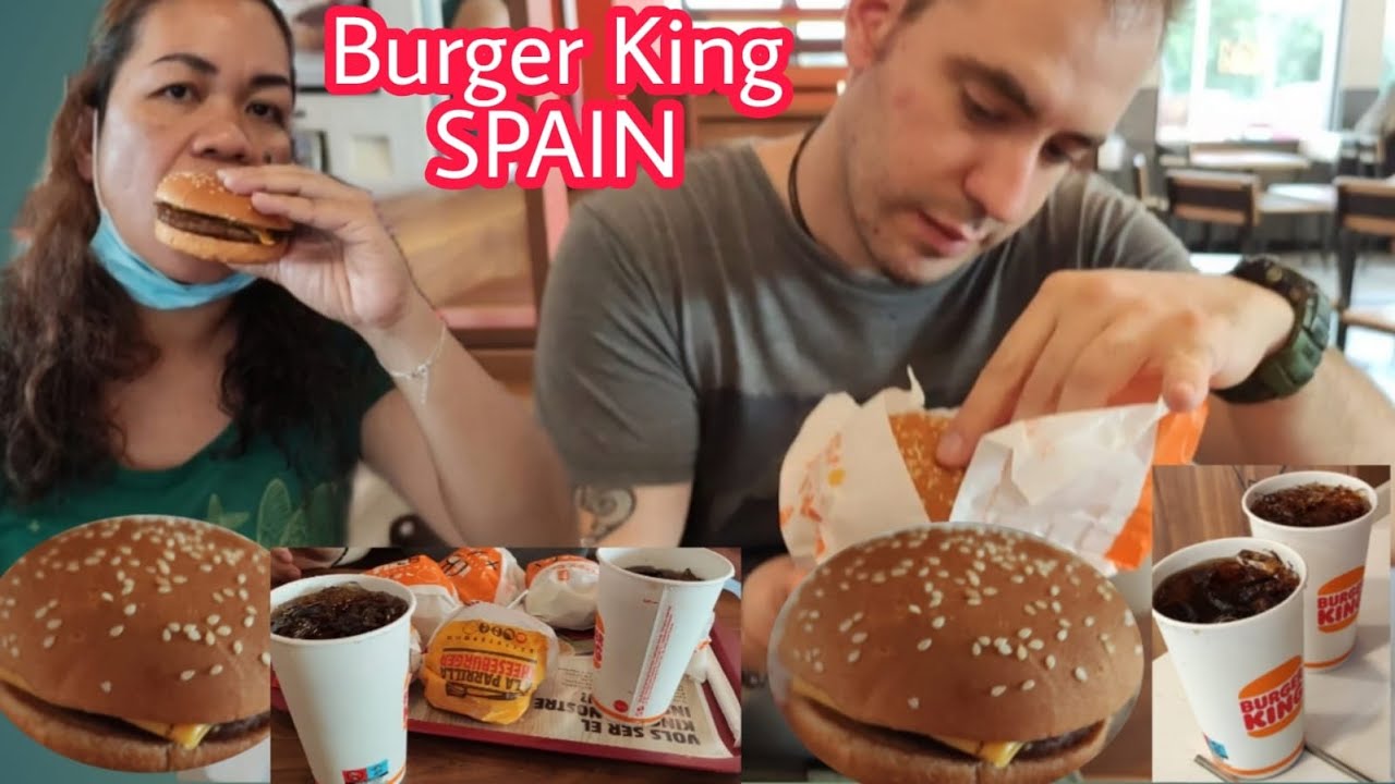Lunch At Burger King SPAIN - YouTube