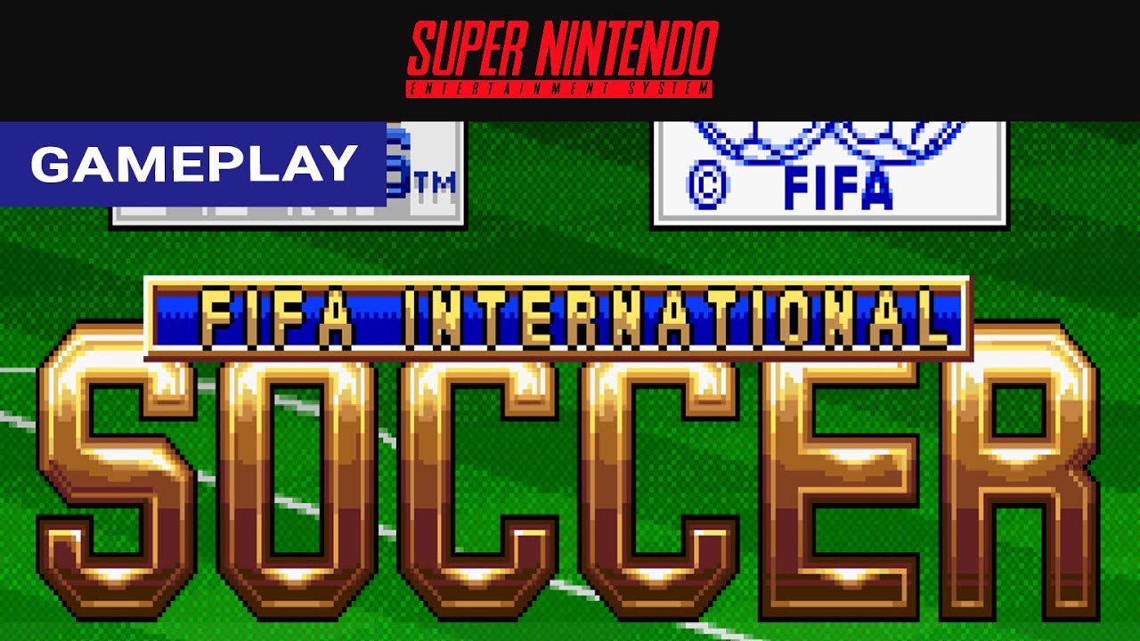 FIFA International Soccer (Super NES) - Gameplay Clip [HD ...