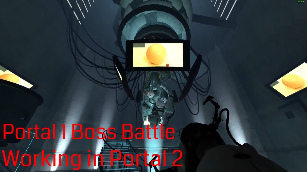 (WIP) Portal 1 GLaDOS Boss Battle Working in Portal 2! - YouTube