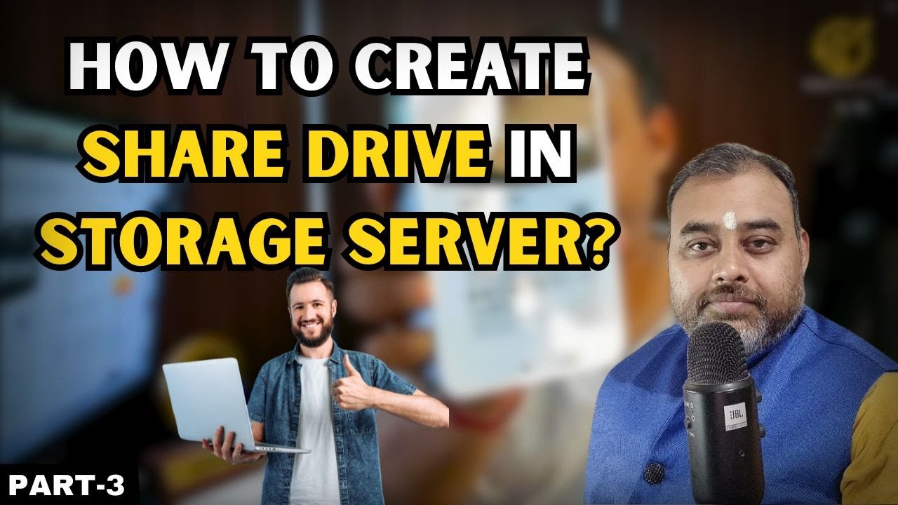How to Create Share Drive in Storage Server? #server #windowsserver ...