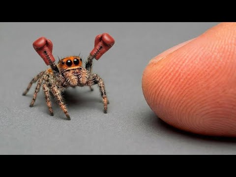 HO FATTO AMICIZIA CON IL RAGNO PIÙ INTELLIGENTE DEL MONDO