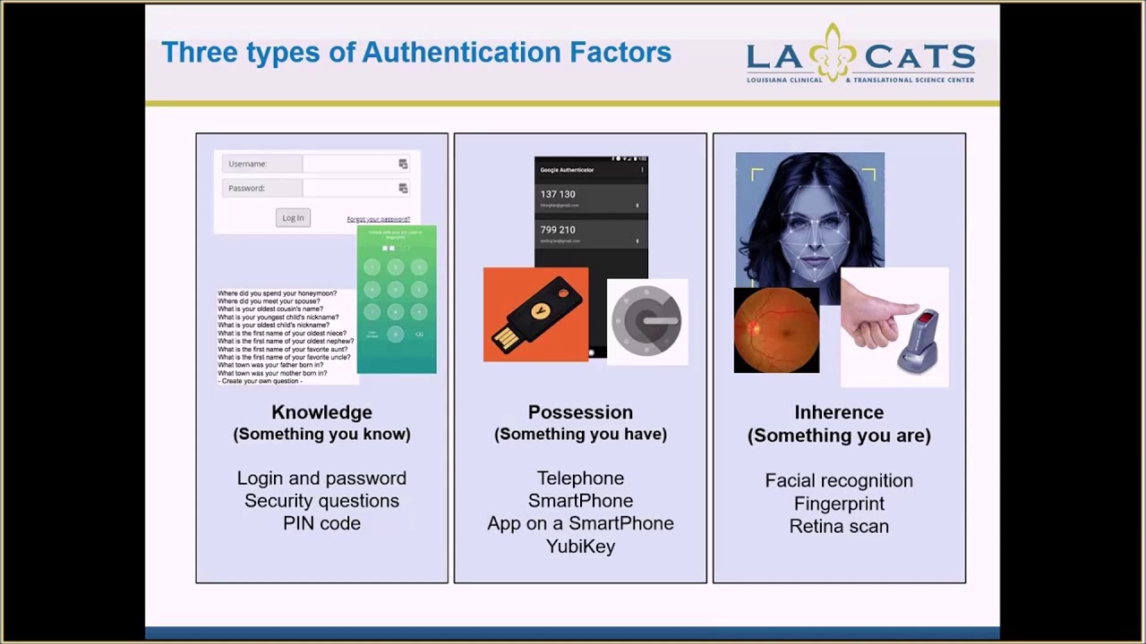 LA CaTS Webinar - Multi-factor authentication (MFA) and REDCap - YouTube