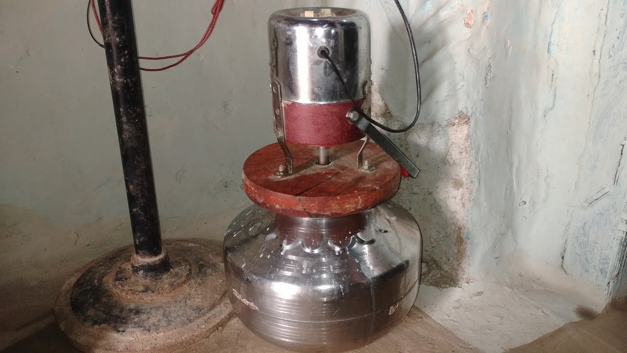 माठा के मशीन l Mattha Curd Churning Machine l By Vinay Tech - YouTube