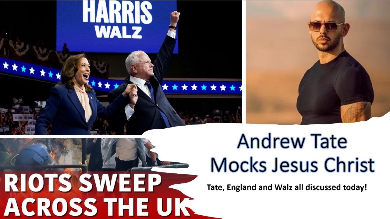 Mocking Andrew Tate, England’s Looming Civil War and Tim AWALZ - YouTube