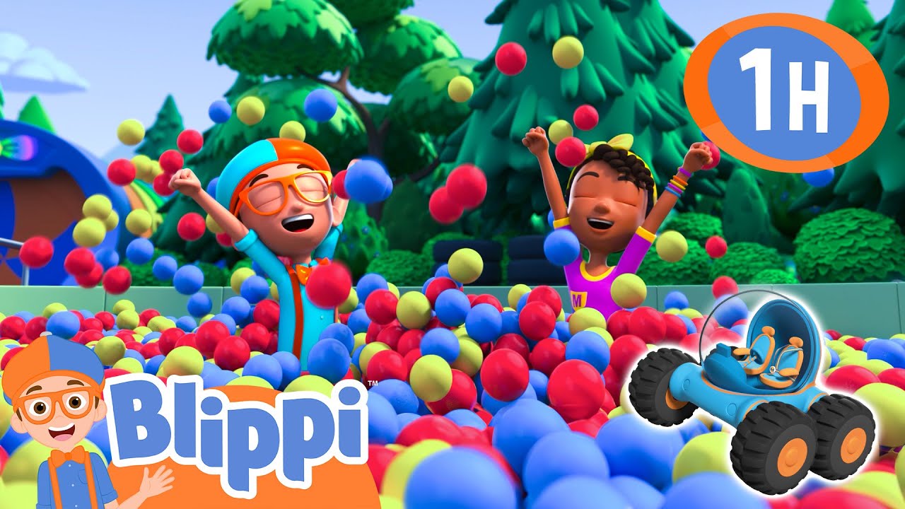 Blippi's Bouncy Castle House | Blippi and Meekah Best Friend Adventures ...