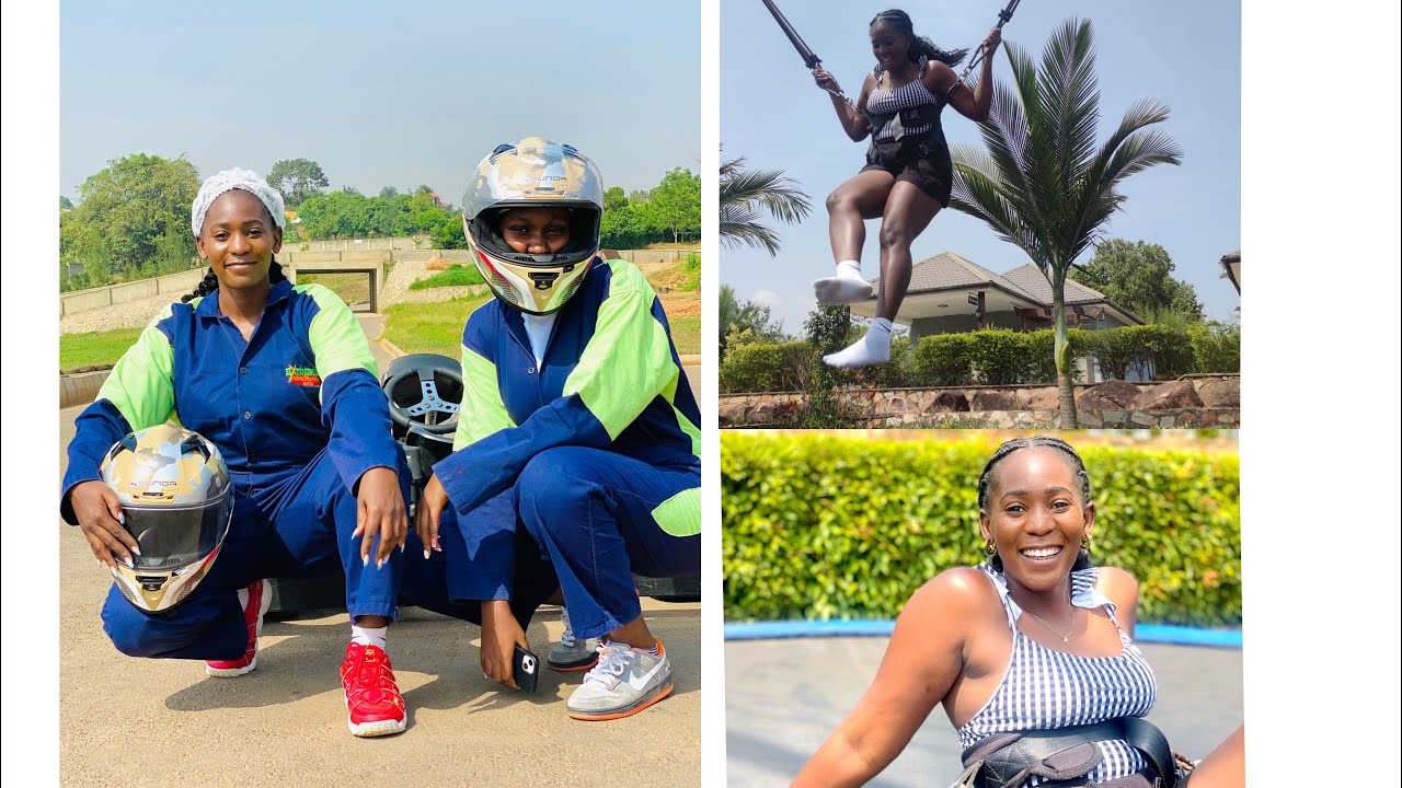COME WITH US TO EXTREME ADVENTURE PARK BUSIIKA #Gokarting#Uganda - YouTube