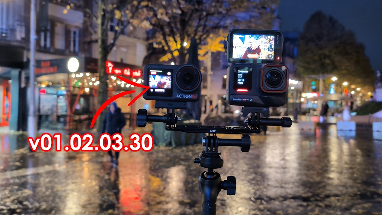 DJI Osmo Action 5 Pro Firmware v01.02.03.30 vs Insta360 Ace Pro 2 - Low ...