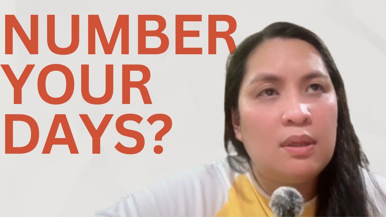 HOW I Number My Days To Find True Productivity - YouTube