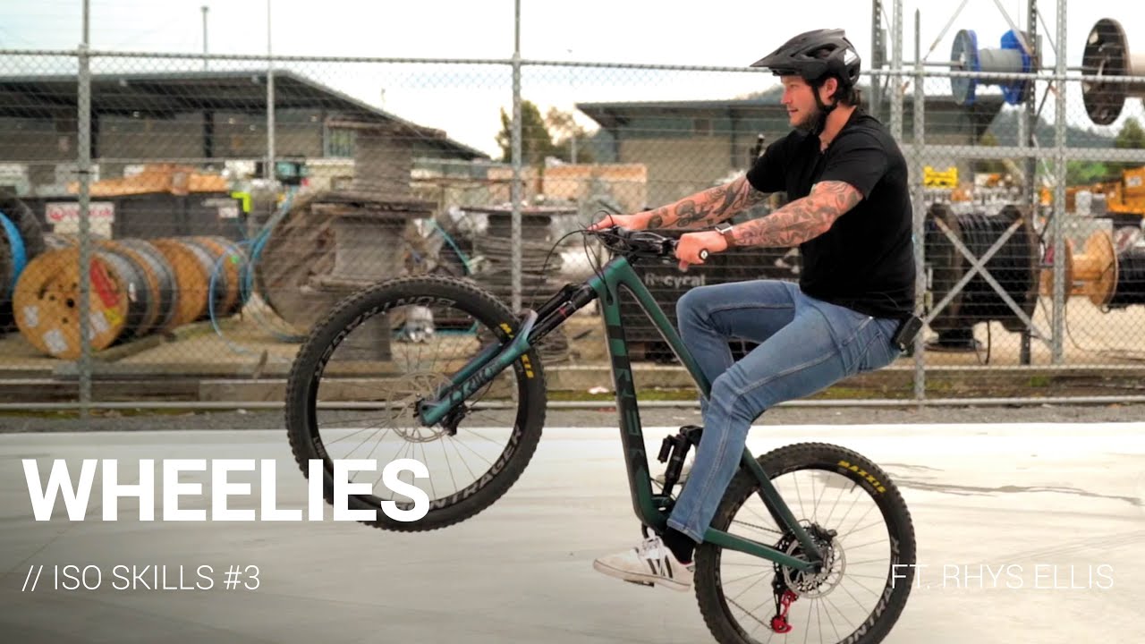 How To Wheelie A MTB | ISO Skills Episode #3 - YouTube