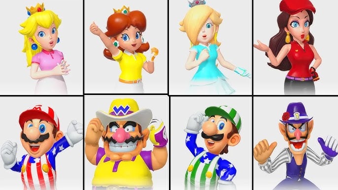 모든 베이비 마리오 캐릭터 DVD 슈퍼 마리오 브라더스