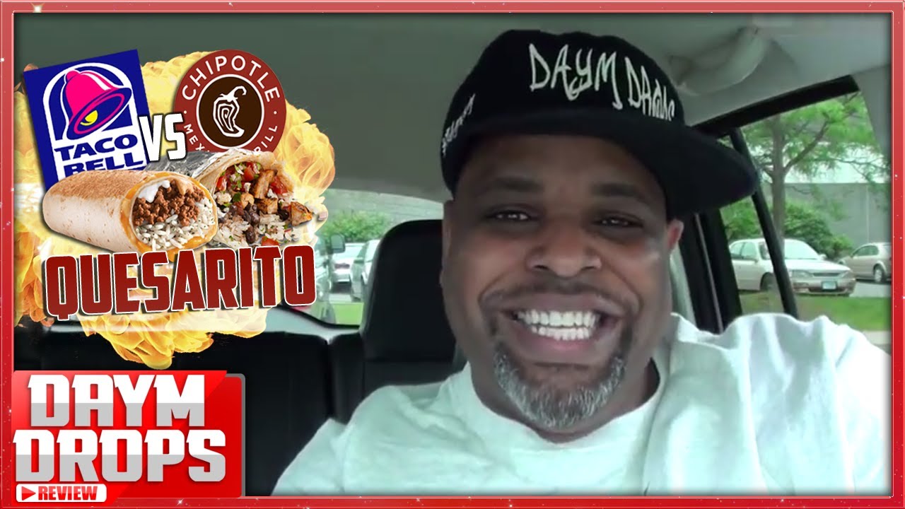 Taco Bell Quesarito vs Chipotle - YouTube