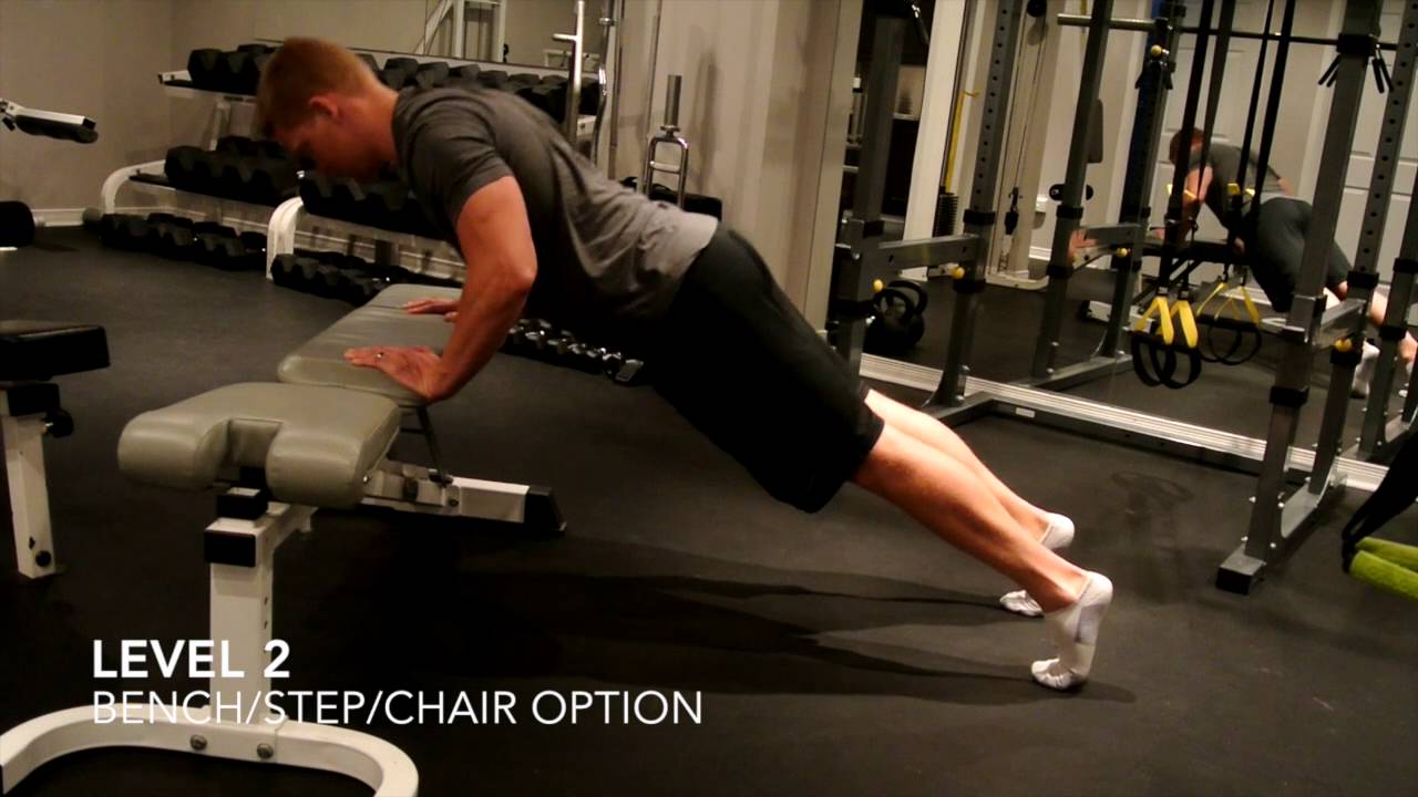 Push-Up - Levels 1-4 - YouTube