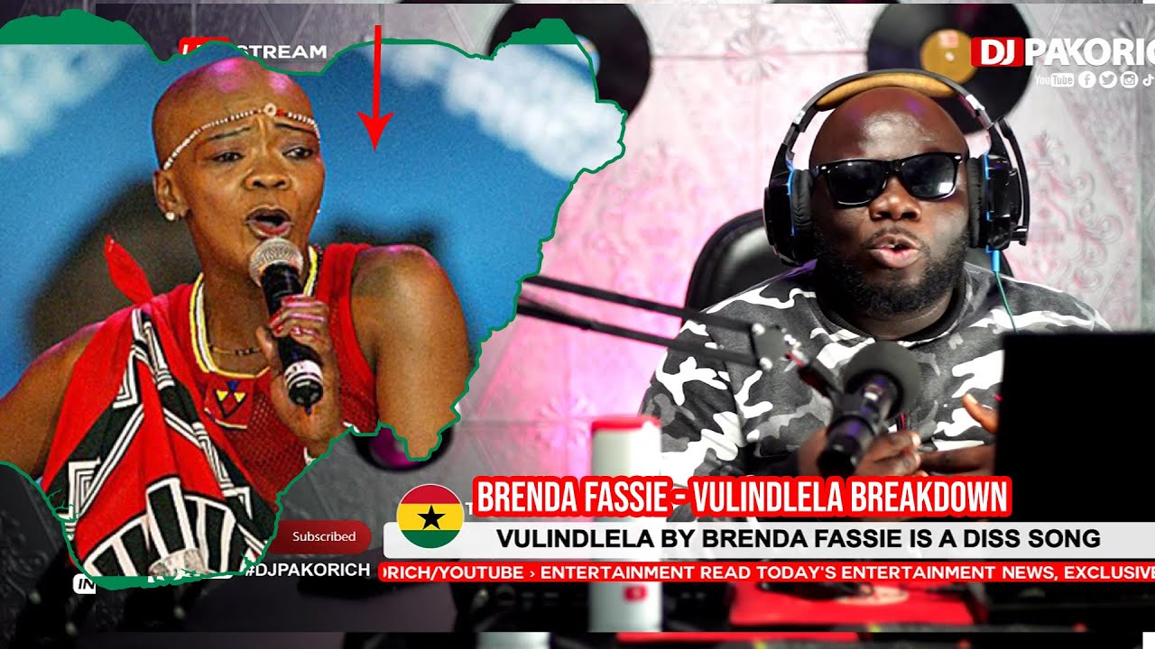VULINDLELA BY BRENDA FASSIE IS A DISS SONG, THIS IS THE MEANING - YouTube