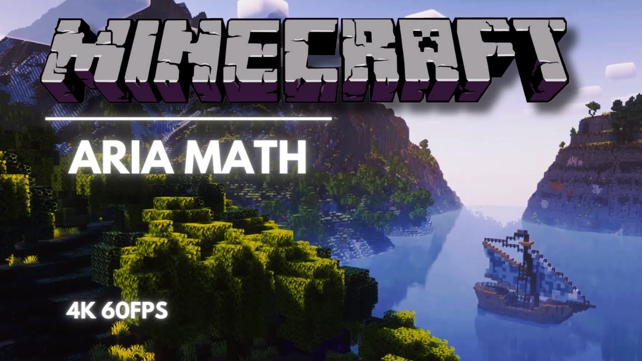 THE Minecraft Edit | Aria Math - YouTube