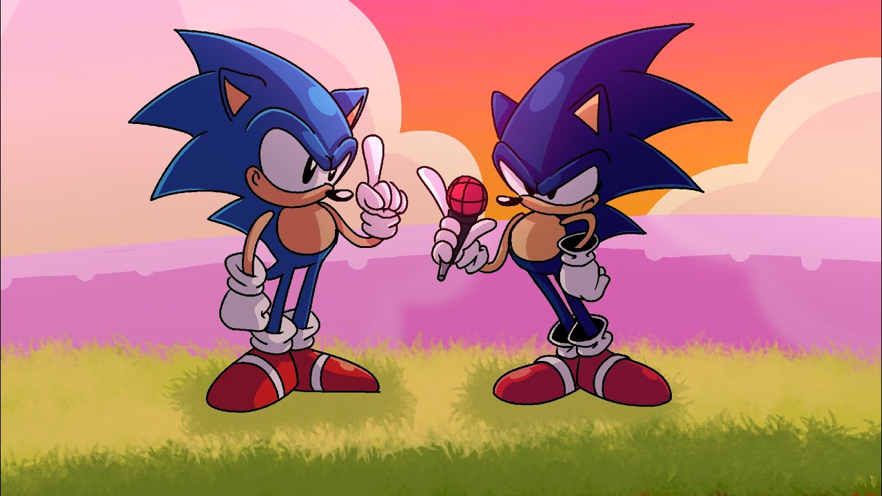 Sonic Vs Santiago Forces FNF remix - YouTube