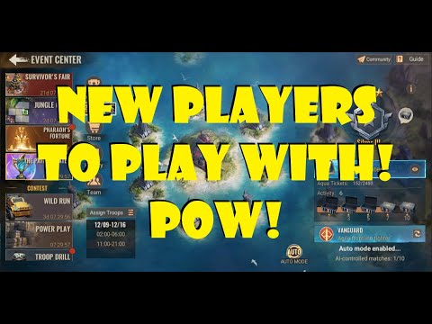 New Players To Play With! POW! - YouTube
